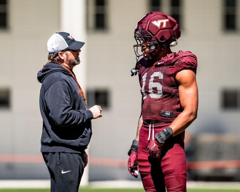 Virginia Tech football's Brent Pry has fallen 'right back' into being a ...
