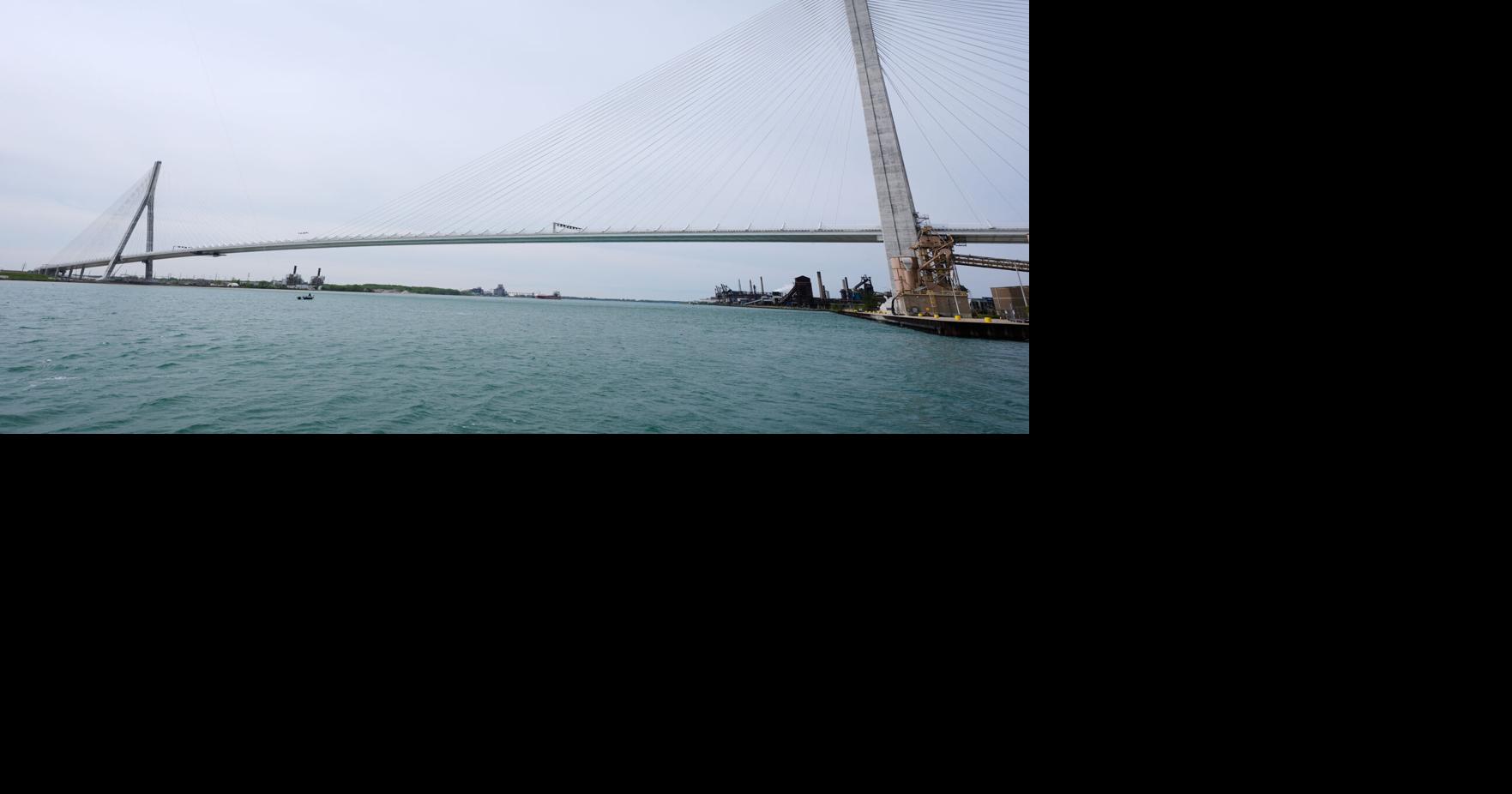 Opening of Canada-US bridge in Detroit that Trump threatened to block ...