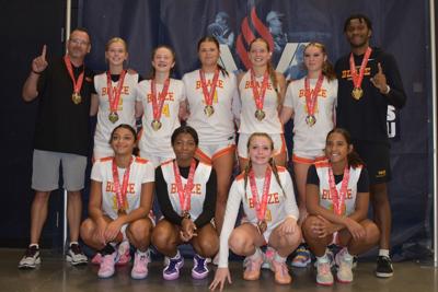 Blaze 16U Girls Win Gold At Commonwealth Games | Basketball | dnronline.com