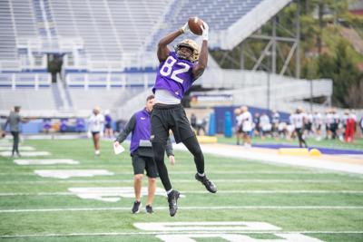 ECU Transfer WR Lewis Takes Advantage Of Opportunity, Practices With ...