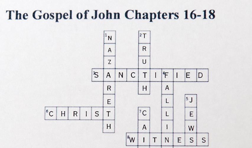 Woodstock man's Bible crossword book blends faith and fun | Religion ...