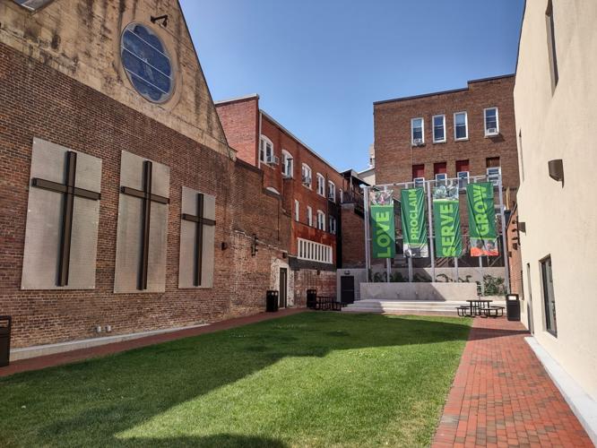 Church Finishes Community Green Space On Court Square | News ...