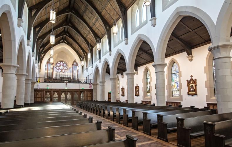 After years of work, Christendom College unveils Christ the King Chapel ...