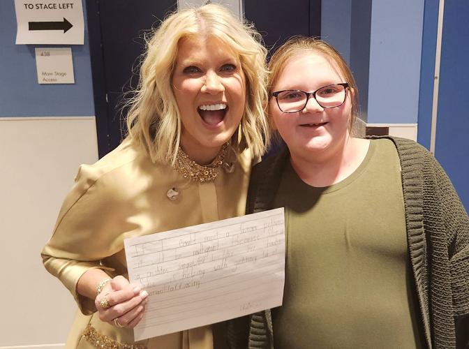 Girl's wish is granted when she meets Christian singer | Religion ...