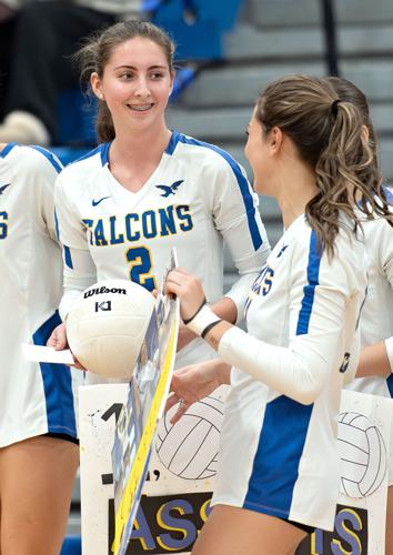 Caroline Eye records 1,000th assist, Falcons sweep Panthers | Central ...