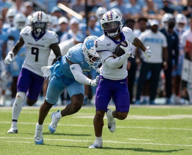 JMU offense explodes on the road at North Carolina | James Madison ...