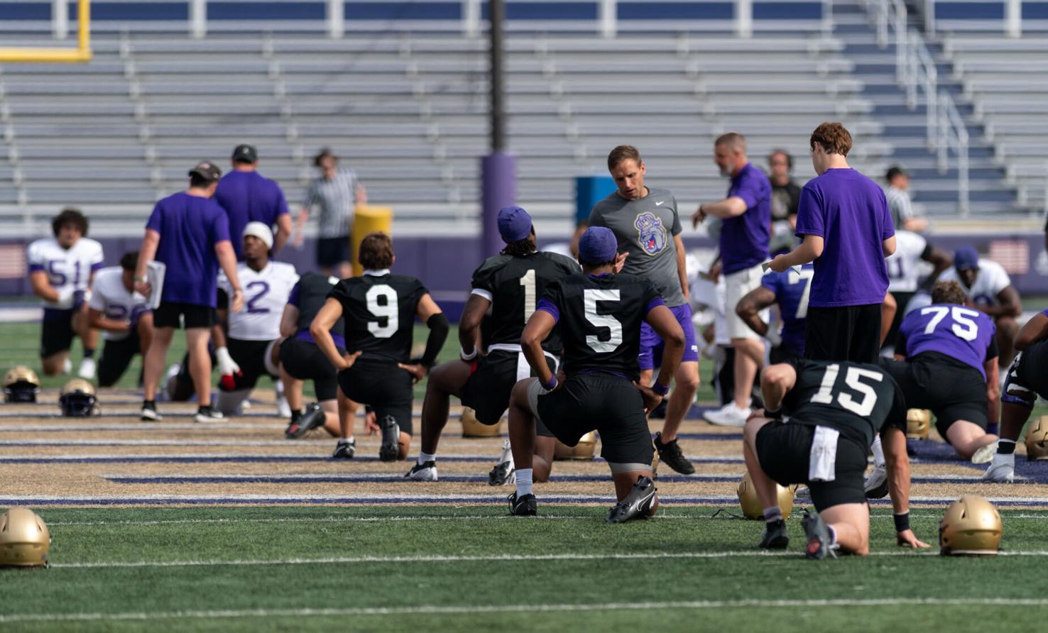 JMU football closes in on annual spring game | James Madison University ...