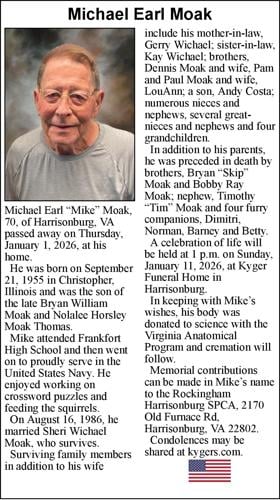 Michael Earl Moak | Obituaries | dnronline.com