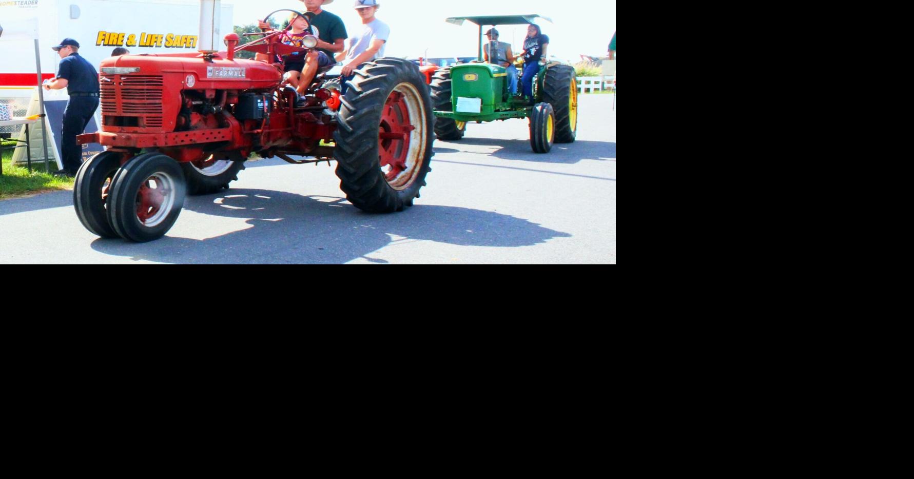 Antique Tractor Parade Rolls Through The Rockingham County Fair ...