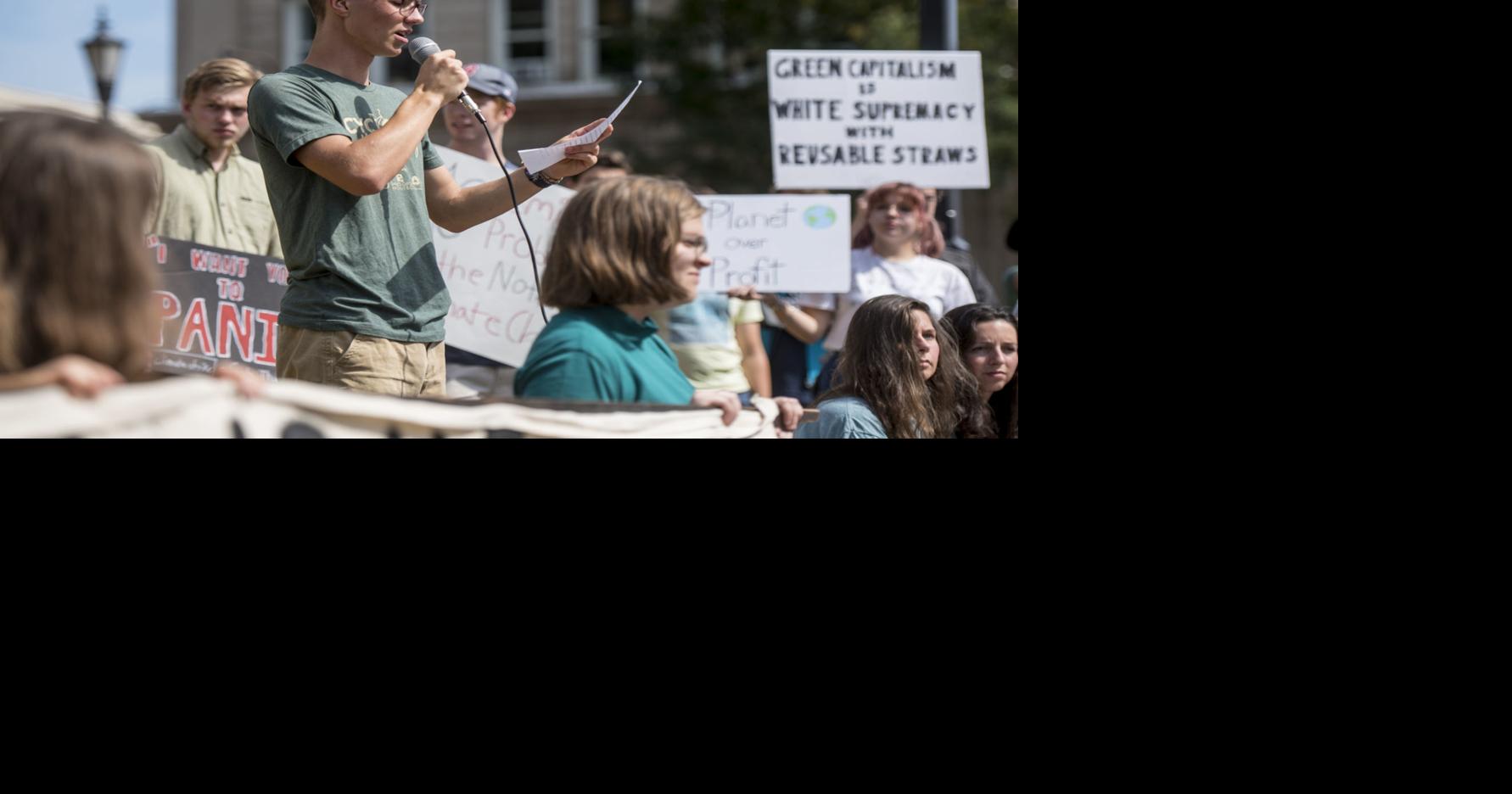 HHS Students Walk Out To Protest Climate Change Inaction | Dnronline ...