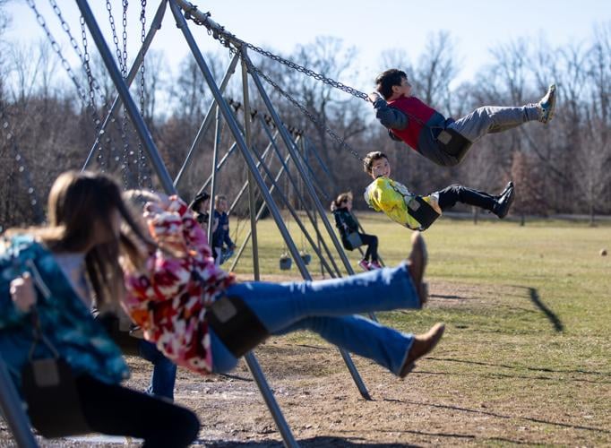 Plains Elementary Brings New Swing Set Thanks To PTO Help | News ...