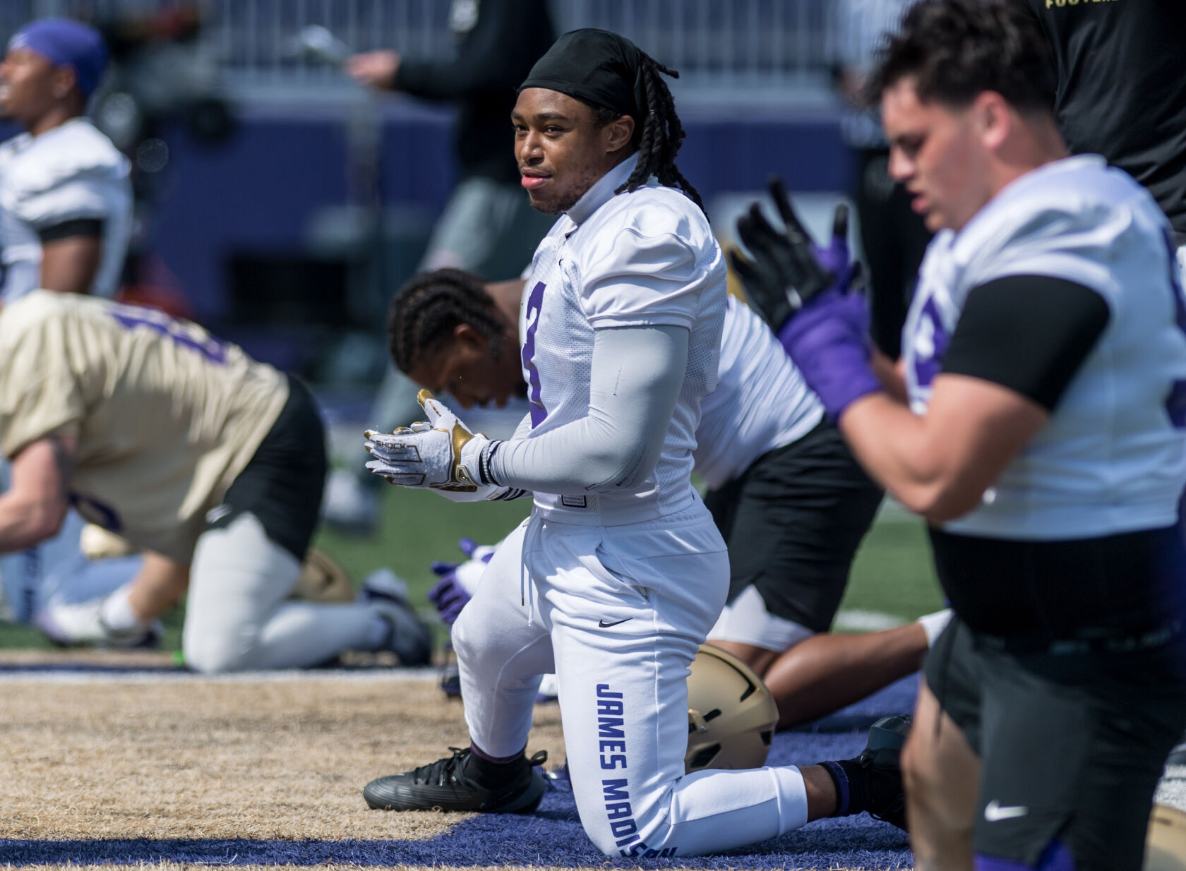 Senior linebacker Gannon Weathersby taking on leadership role for JMU ...