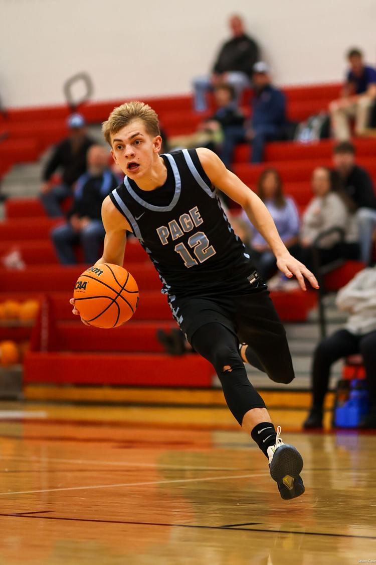 Page County's Caden Combs sets single-game scoring record, surpasses ...