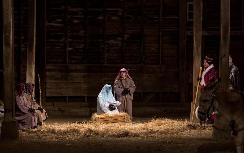 Local residents flock to see annual live Nativity | Religion ...