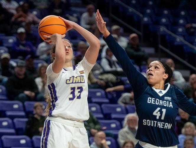 Basketball: JMU vs. Georgia Southern | Photo | dnronline.com