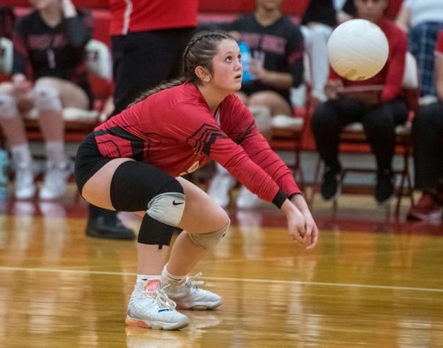ALL-VALLEY VOLLEYBALL LIBERO OF THE YEAR: East Rockingham's Bria ...