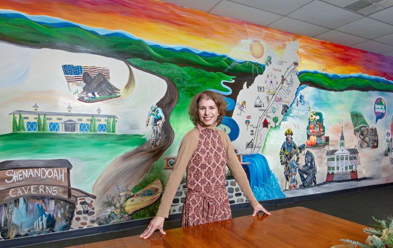 'A love letter to Shenandoah County': Woodstock artist creates colorful ...