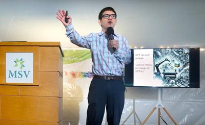 'This is our future': AI expert shows tools to business leaders | Science And Technology ...