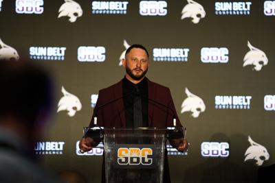 Sun Belt Notebook: Kinne, Texas State focused on Sun Belt | Local ...