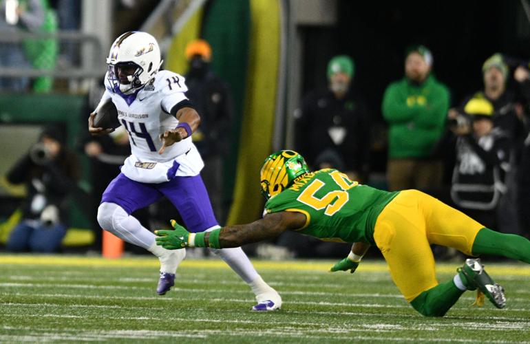 JMU's Alonza Barnett III capped return season with solid CFP ...