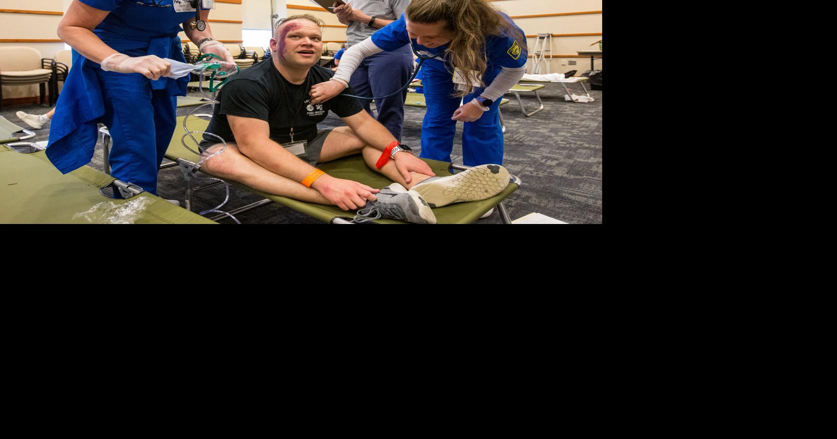 Preparing For The Worst: EMS Students Run Mass Casualty Scenario On ...