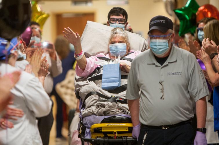 Cubbage Leaves Hospital | Photo | dnronline.com