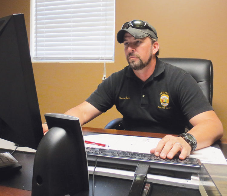 Quinton Vann takes helm of Ashford Police Department