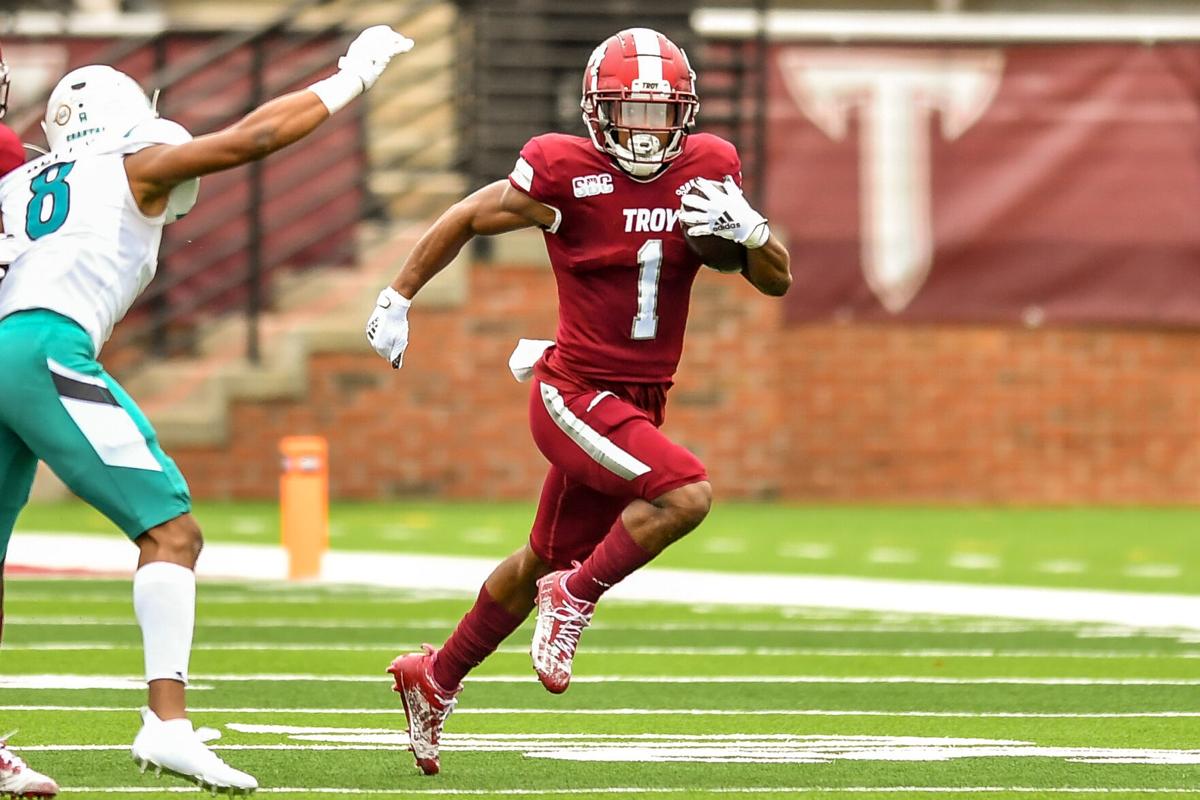 Troy loses offensive playmaker Geiger to transfer portal