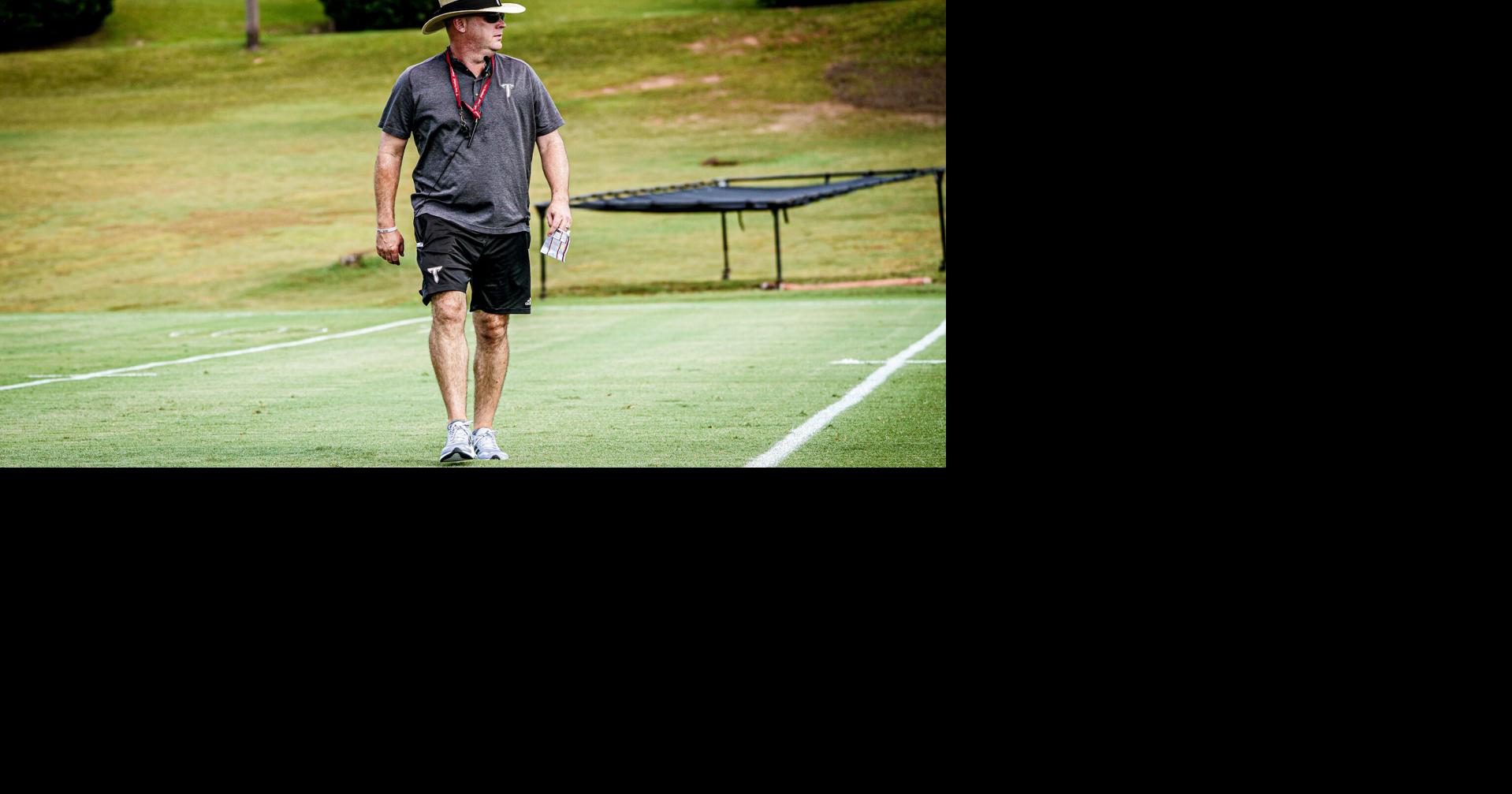 Troy hits practice field for the first time of fall camp