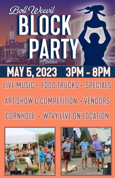 Boll Weevil Block Party planned in downtown Enterprise