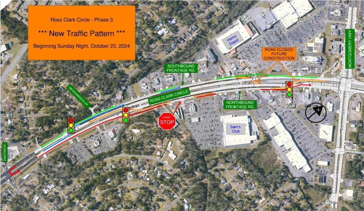 Big changes ahead for Ross Clark Circle construction Sunday