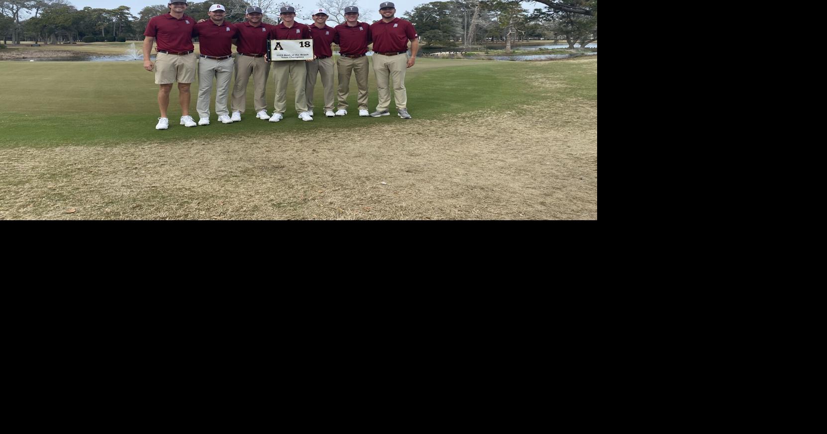 Troy golf wins third straight tournament as Brantley Scott leads the way
