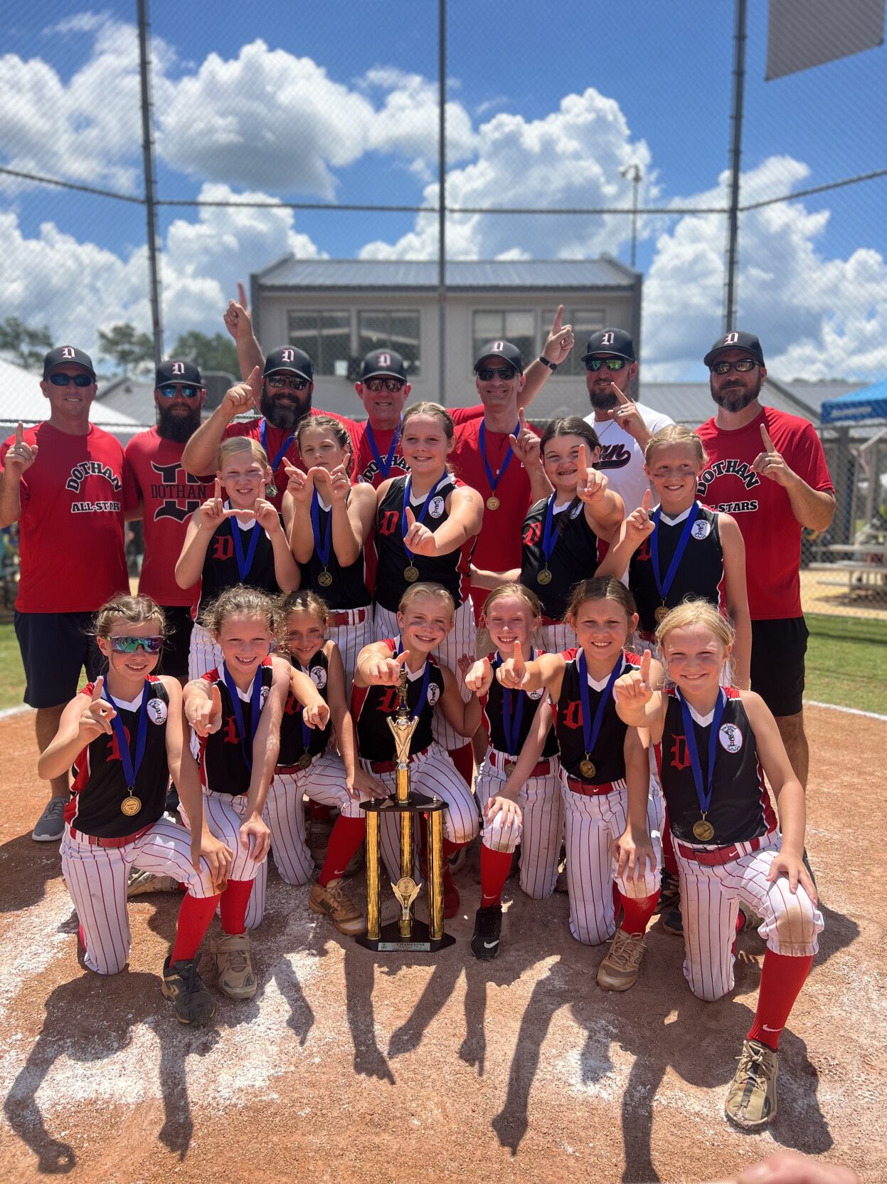Dothan All-Stars 10-U softball team dominates to win Dixie Angels state ...