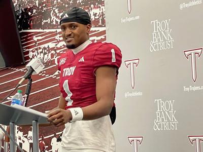 Dothan's Jabre Barber talks about leaving Troy for Texas A&M