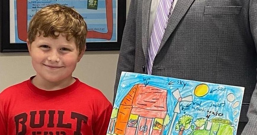 Brycen Robinson wins poster contest