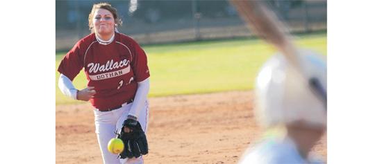 Wallace softball sweeps doubleheader over Enterprise State
