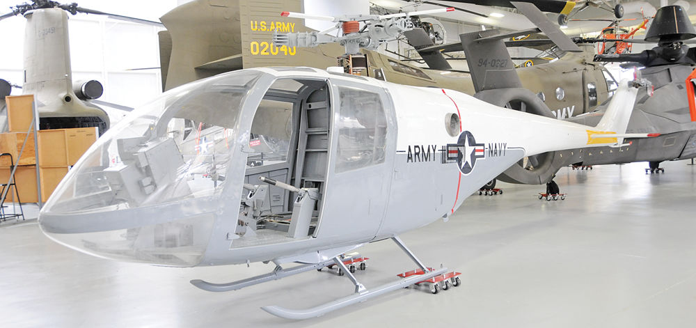 Museum features radically designed, newly restored XH-51A