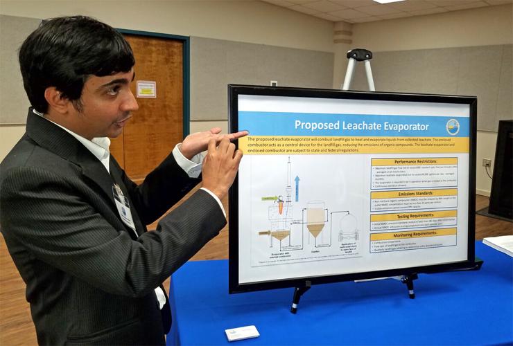 Waste Management leachate evaporator nearing completion in Jackson County