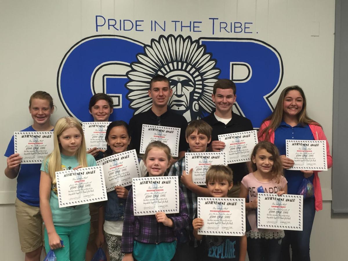 GRS recognizes Students of the Month
