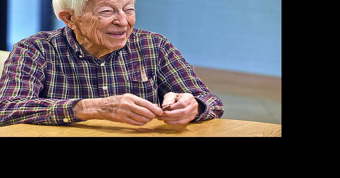 Maxwell Nelson celebrating 100th birthday