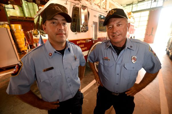 Son follows in father’s footsteps at Dothan Fire Department