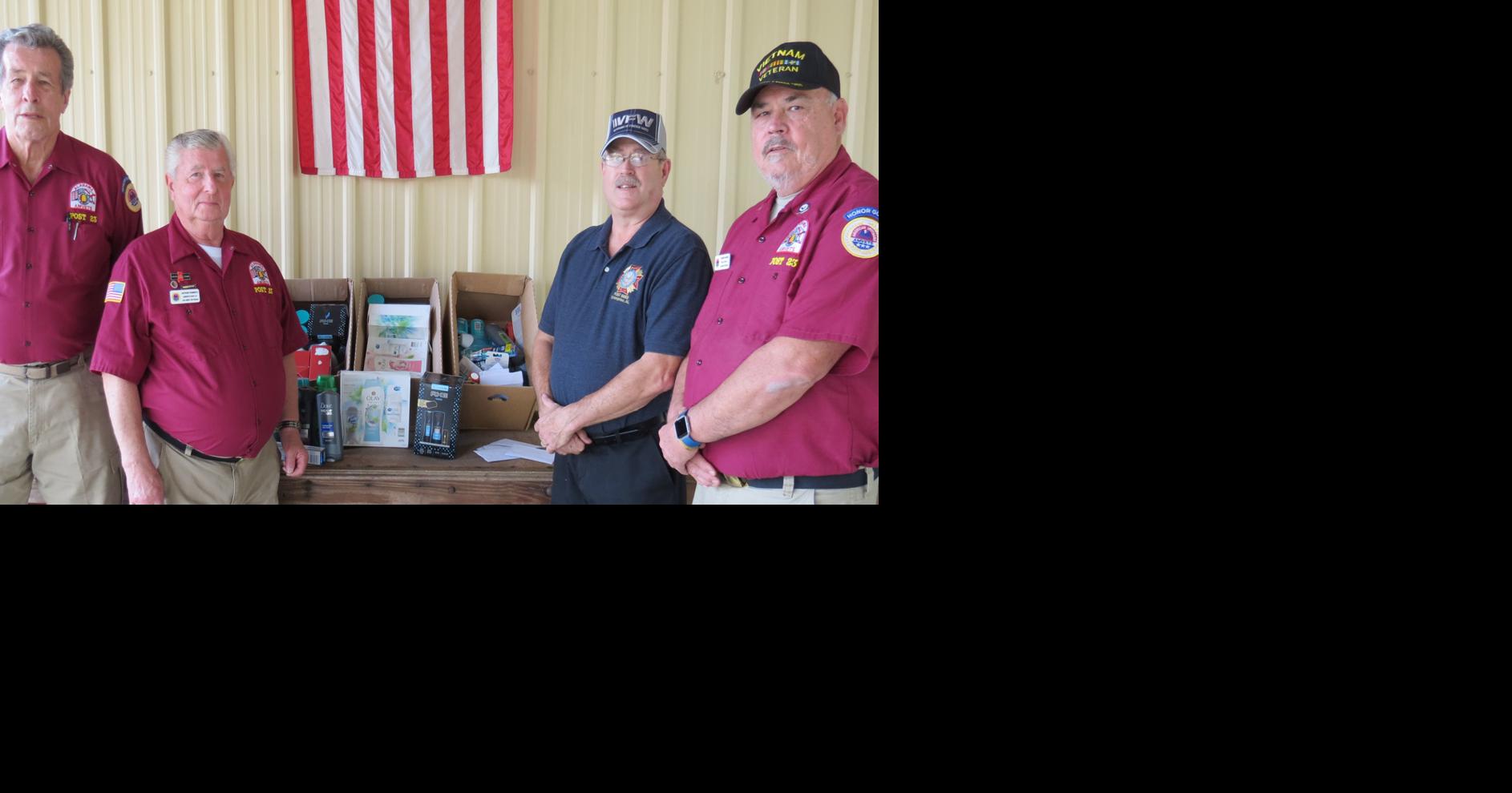 AMVETS Post 23 donates to Enterprise VFW