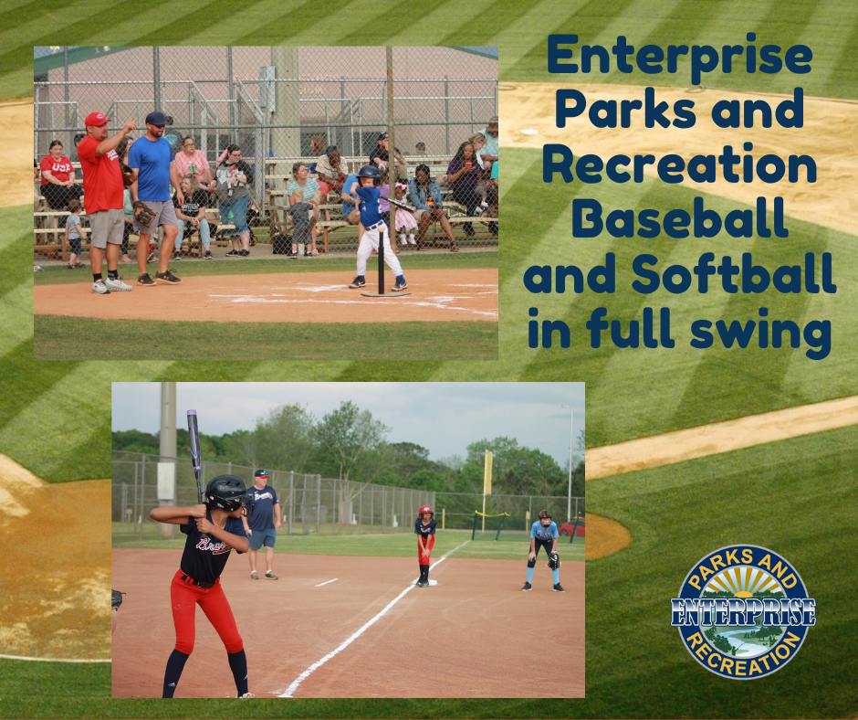 Enterprise's Parks and Rec baseball, softball seasons in full swing