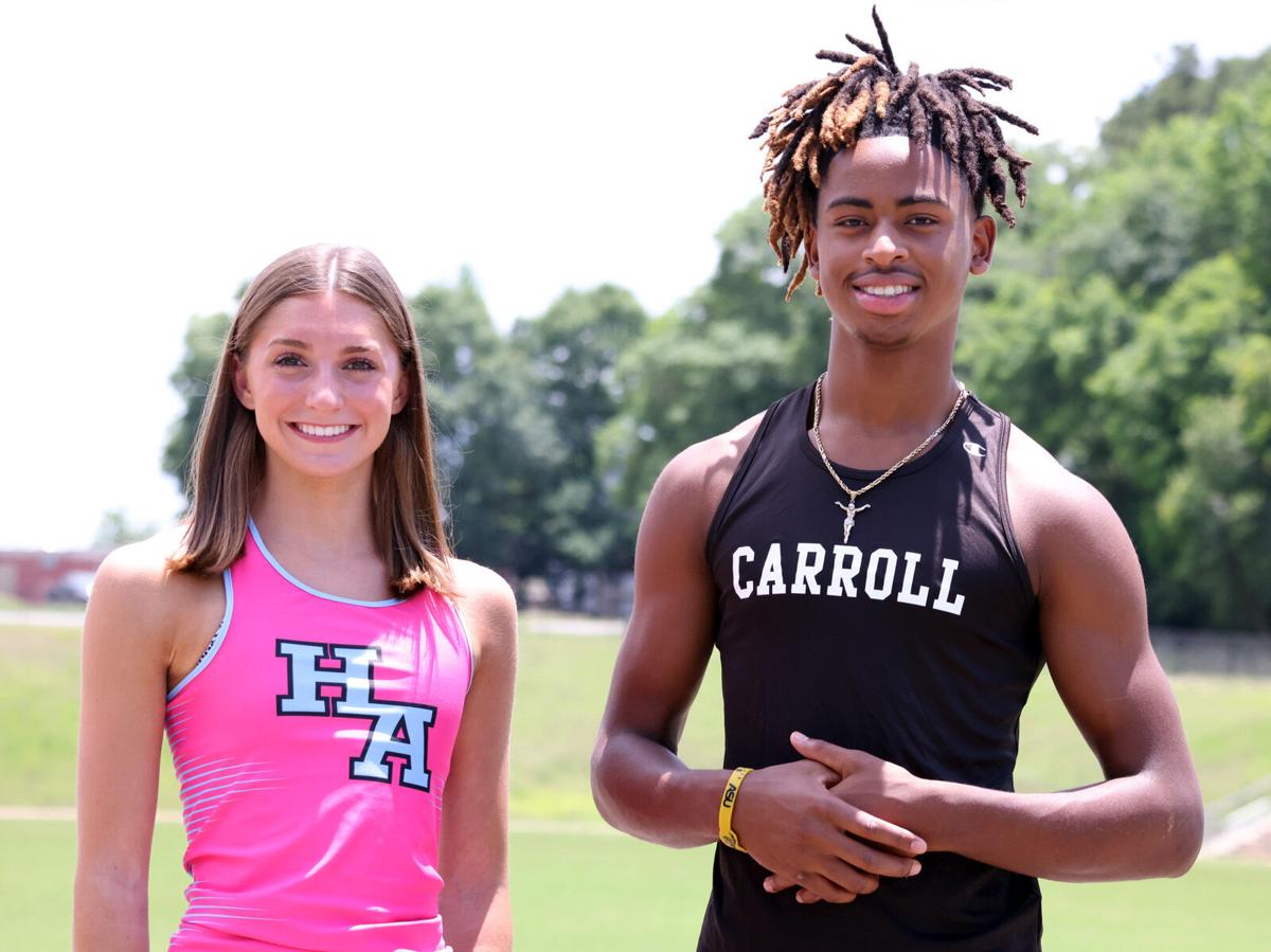 HA's Flanagan and Carroll's Riggins earn Dothan Eagle Track & Field honors