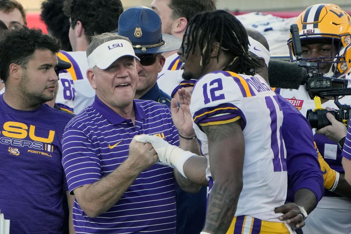 LSU's Kelly says he wants to play Alabama every season