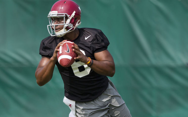 Blake Sims working hard to be a contributor at QB for Tide