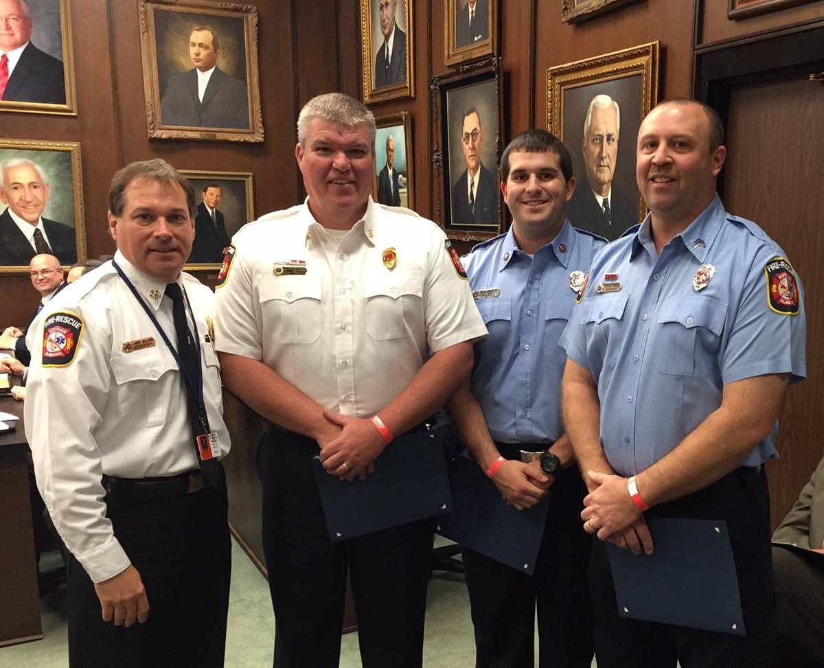 City of Dothan recognizes firemen award recipients