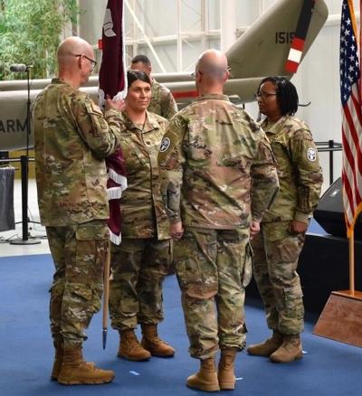 Lyster welcomes new commander