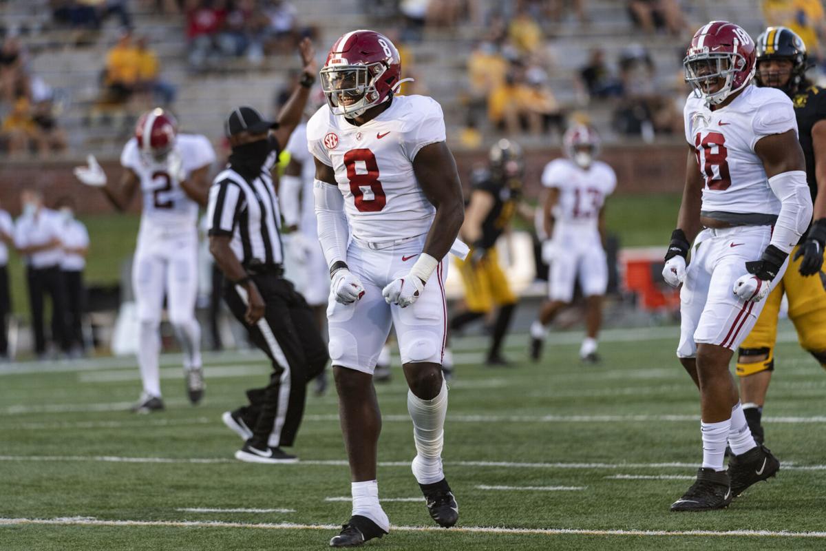 Christian Harris more confident at linebacker for Crimson Tide