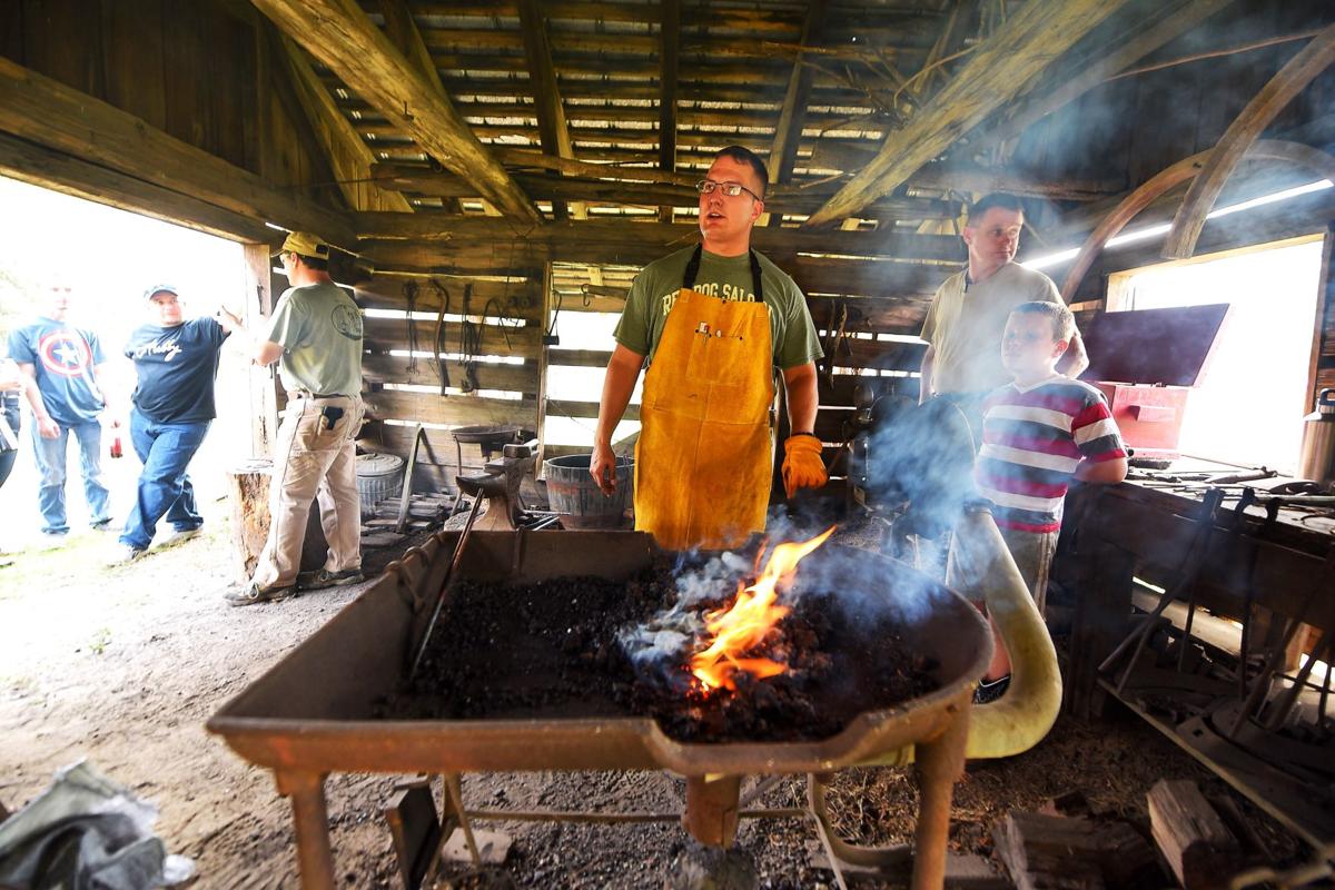 Blacksmith demonstrations aim to inspire future generations
